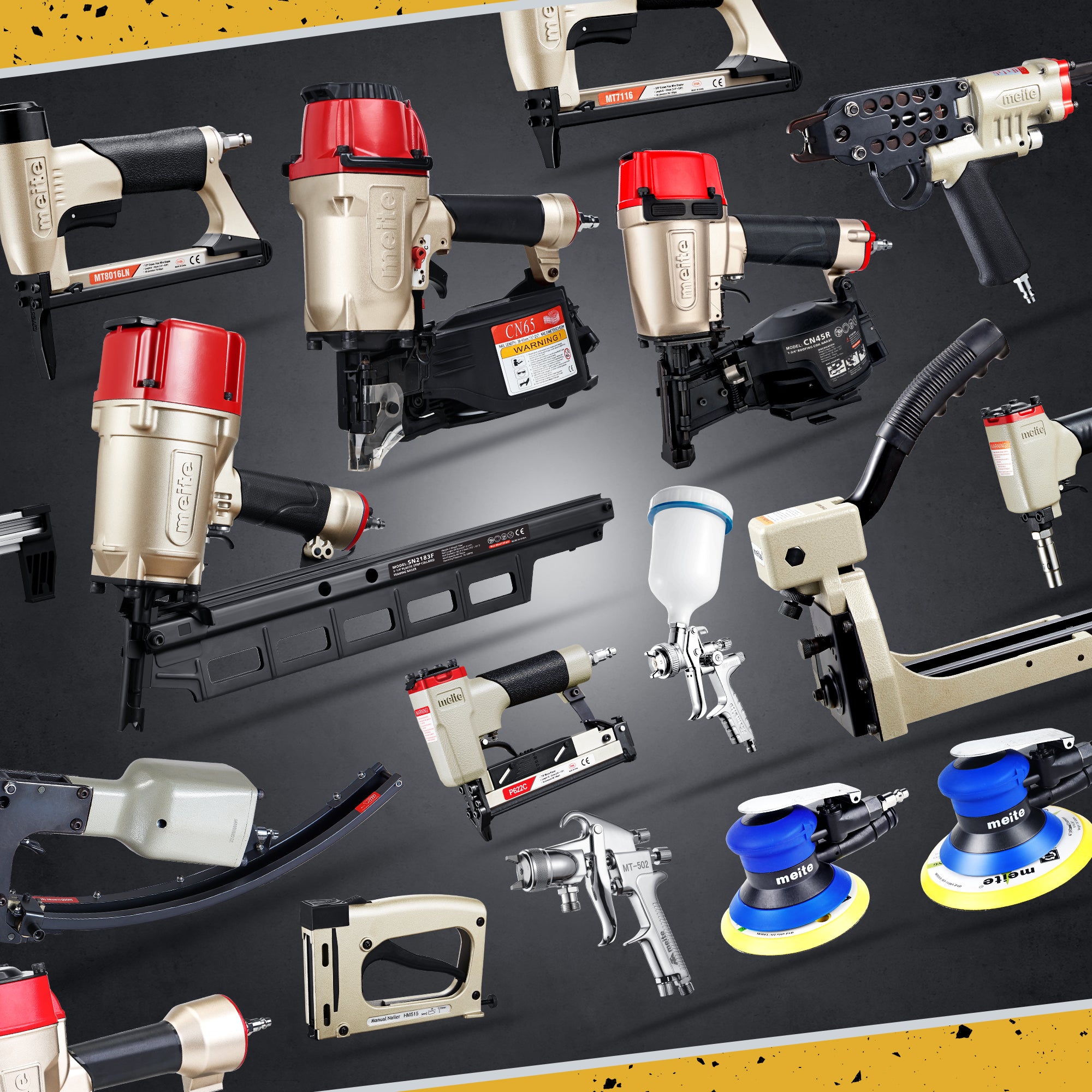 Meite USA - Industrial Pneumatic Tools & Fasteners | Nailers, Staples ...